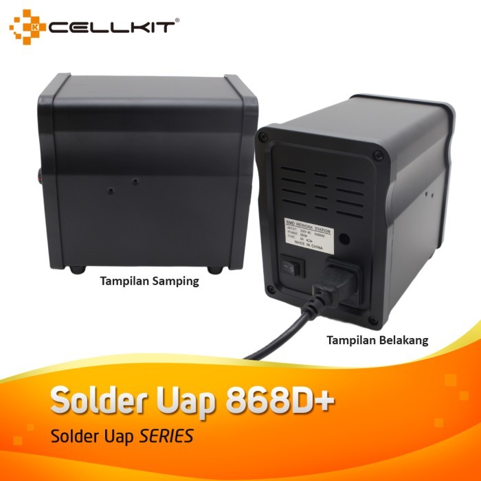 Jual Solder Uap - Blower - Hot Air Gun Digital 2In1 868D+ Fpt | Shopee ...