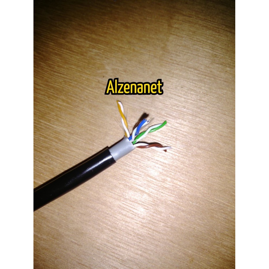 Jual Kabel Lan Stp Ftp Cat5E Outdoor 50 Meter Support Poe 50M Siap ...