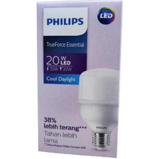 Jual Lampu Philips Led Tforce 30W 40W 50W Watt E27 6500K Cool Daylight ...