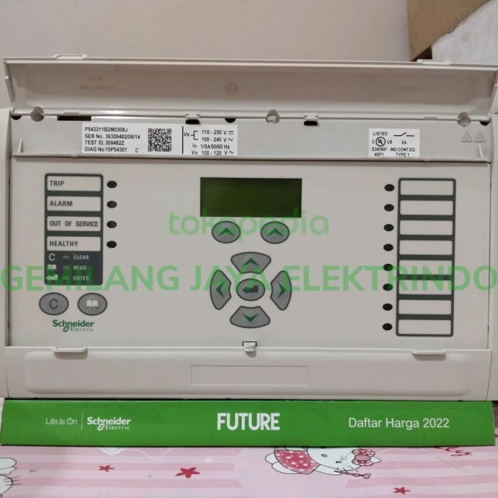 Jual MICOM SCHNEIDER P543 OVECURRENT DIFFERENTIAL PROTECTION RELAY ...