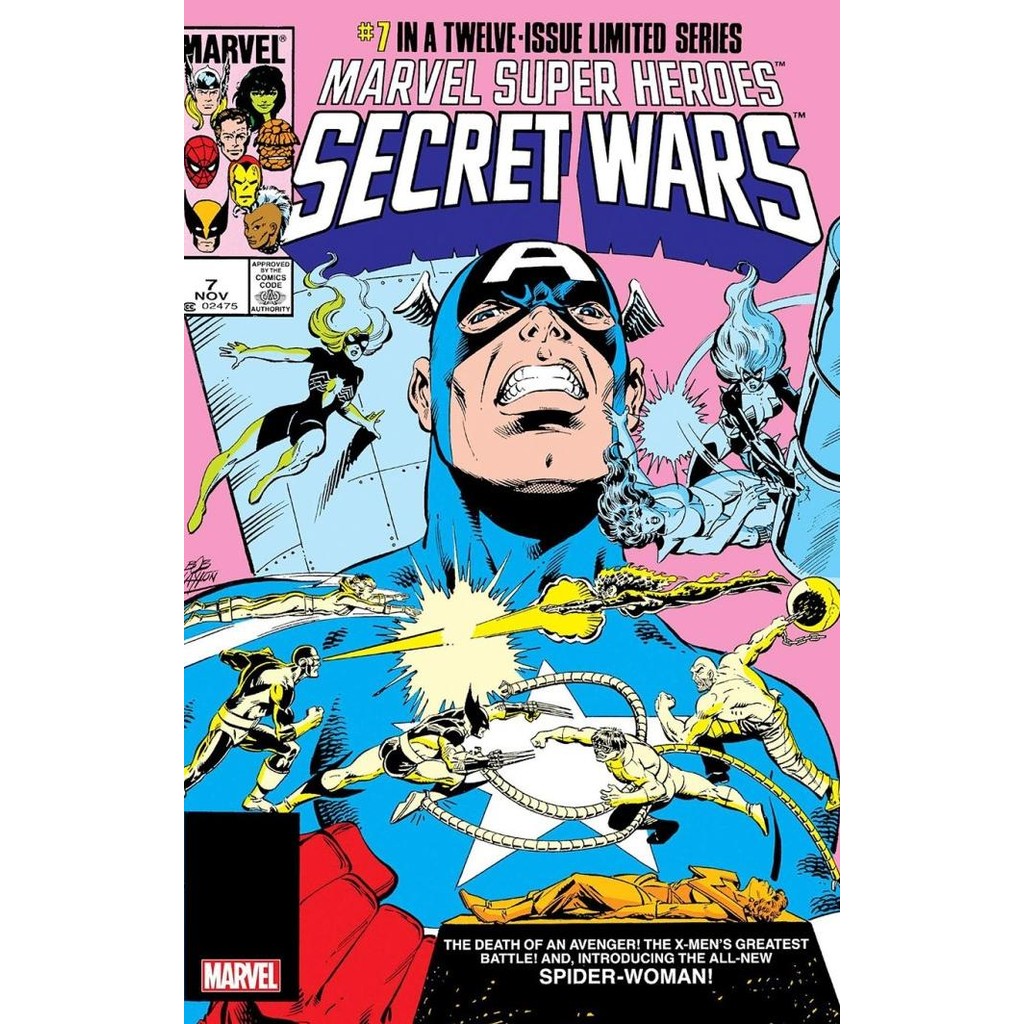 Jual Sale!! Marvel Super Heroes Secret Wars #7 Facsimile Edition ...