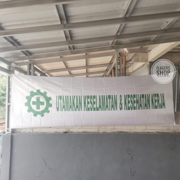Jual Spanduk Keselamatan/Spanduk K3 1X3 Meter | Shopee Indonesia