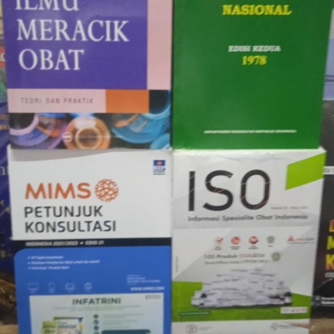 Jual Sale!! Buku Farmasi Iso, Mimms, Fornas, Imo Edisi Terbaru, Paket 4 ...