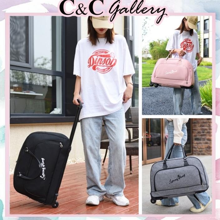 Jual PROMO! TAS TRAVEL TROLLEY / TAS TROLLY / TAS PENYIMPANAN KAPASITAS ...