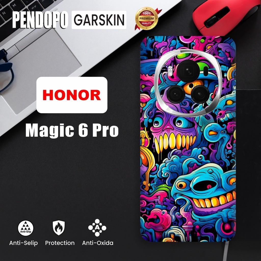 Jual Premium Protection Garskin Honor Magic 6 Pro Stiker Custom (2PCS ...