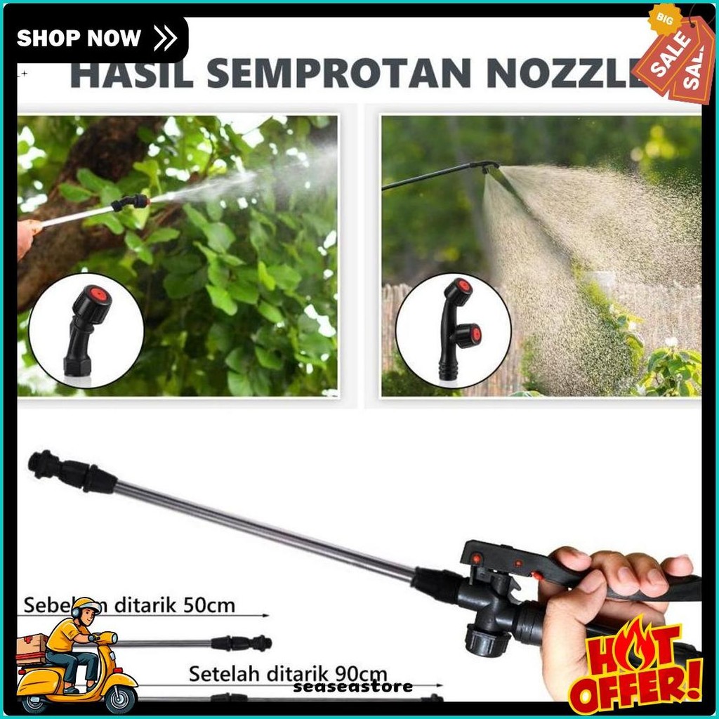 Jual Paket Lengkap Set Alat Semprot Sprayer Pertanian Stik + Selang ...