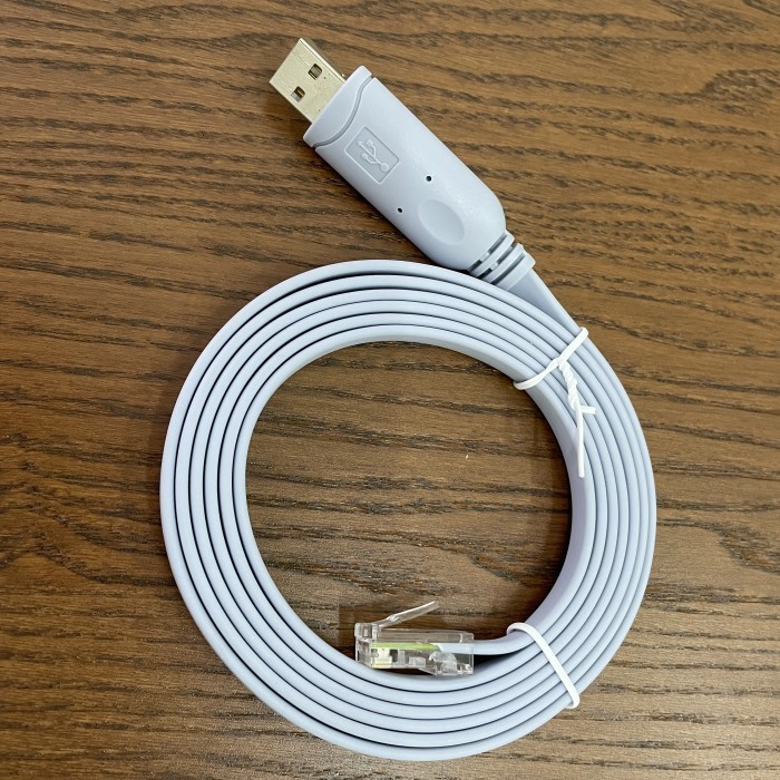 Jual Rj45 To Usb Cable Console Kabel Konsole Cisco, Huawei, Juniper ...