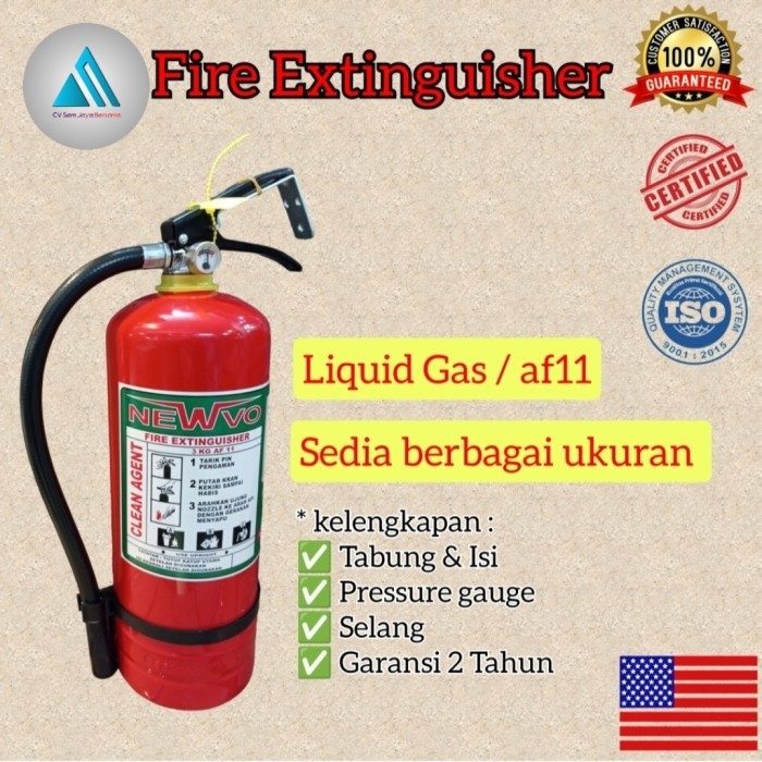 Jual Tersedia Apar Clean Agent Af11 Liquid Gas 3Kg | Shopee Indonesia