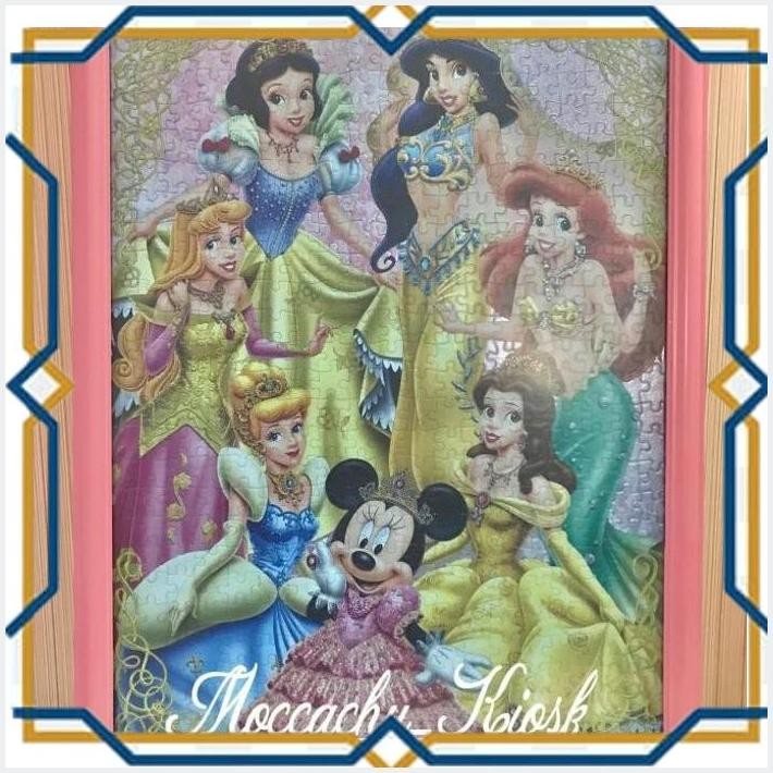 Jual [MOC] PRELOVED PUZZLE TENYO 500 PCS DISNEY PRINCESS AND MINNIE ...