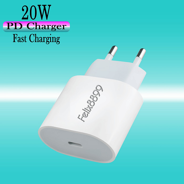 Jual Adapter Charger 20W Usb C To Lightning Fast Charging Vna | Shopee ...