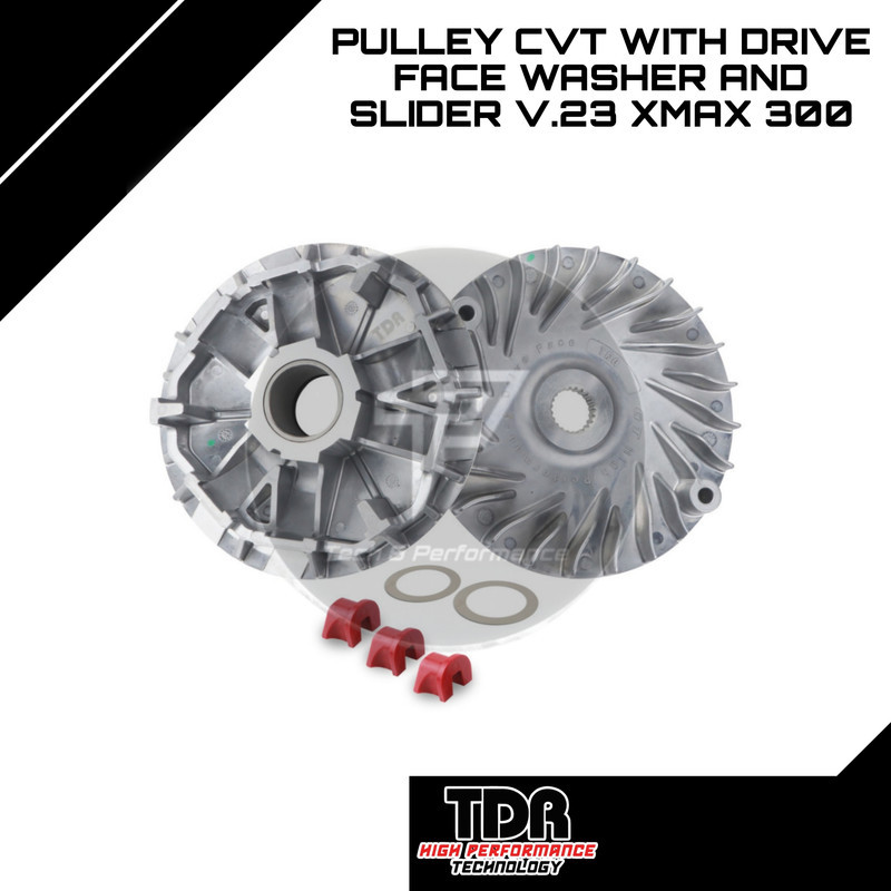 Jual Pulley CVT With Drive Face Washer And Slider V.23 Xmax 300 ...