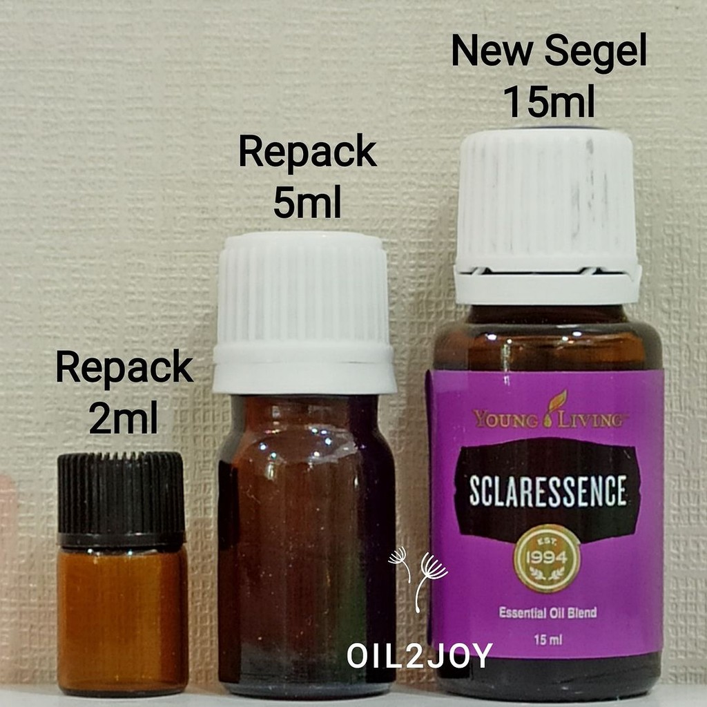 Jual Sclaressence New 15ml Roll On Repack 5ml 2ml Dilute 10ml YL YLEO ...