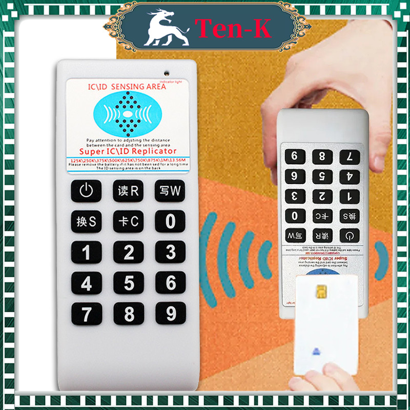 Jual Rfid Duplicator Handheld ZX-07CD Alat Copy Rfid Reader Writer ...