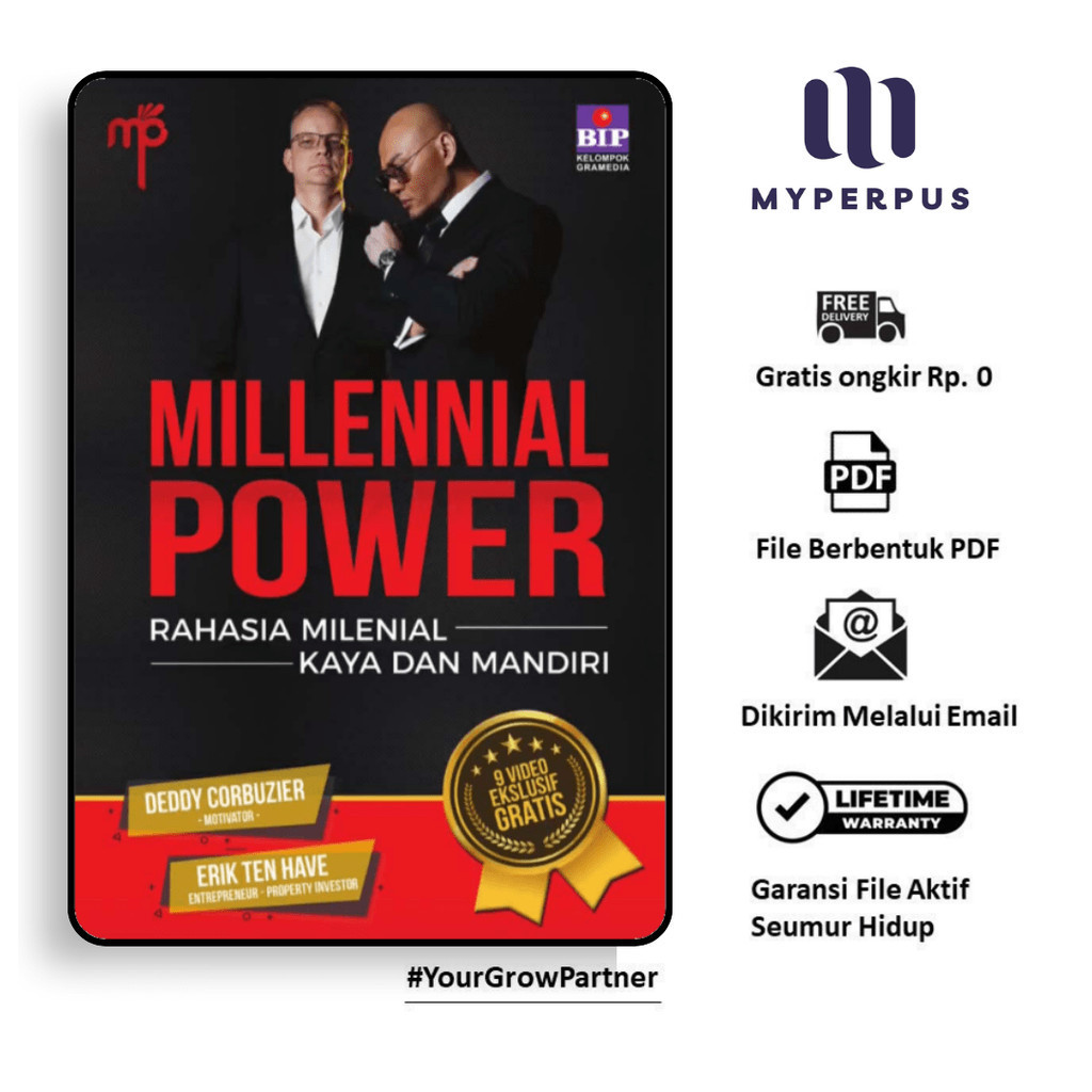Jual 1000. MILLENNIAL POWER (Deddy Corbuzier, Erik Ten Have) | Shopee ...