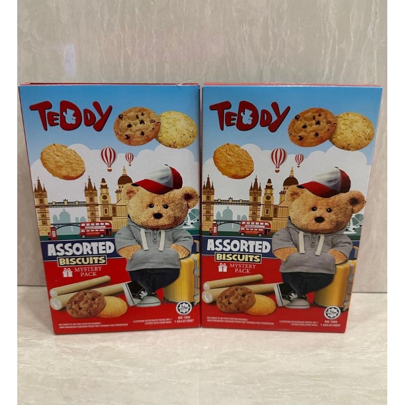 Jual teddy assorted biscuits | Shopee Indonesia
