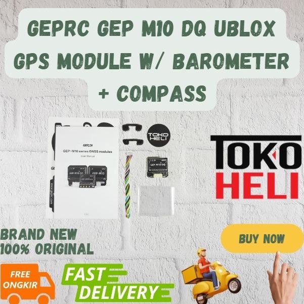 Jual GEPRC GEP M10 DQ Ublox GPS Module w/ Barometer + Compass | Shopee ...