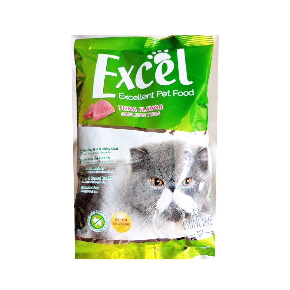 Jual Citra Sari Online | Excel Tuna Donat 500gr Makanan Kucing Excel ...