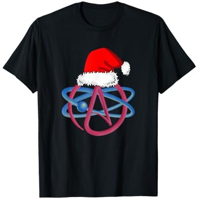 Jual Logo sains simbol ateis Topi Santa Kaos Natal |H7egmLSu| | Shopee ...