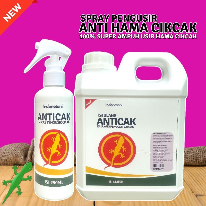 Jual Spray Pengusir Cicak | LIZARD REPELLENT | Cairan Bahan Alami | 100 ...