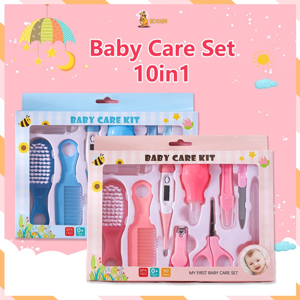 Jual Edden Baby care set10in1 Gunting kuku sisir bayi set Alat ...