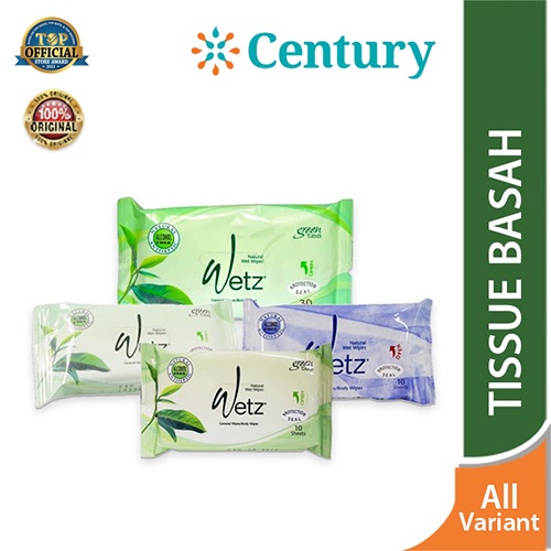 Jual Wetz Tissue Green Tea Isi 10 lembar / Tissue basah / Aroma Green ...