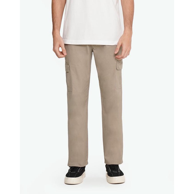 Jual Celana Unisex Erigo Cargo Pants Archie Light Brown | Shopee Indonesia