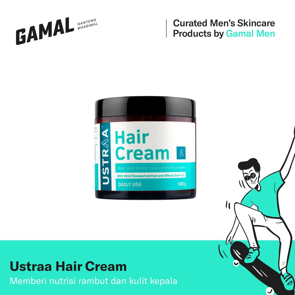Jual Readystock Ustraa Hair Cream Daily Use (100Gr) | Shopee Indonesia