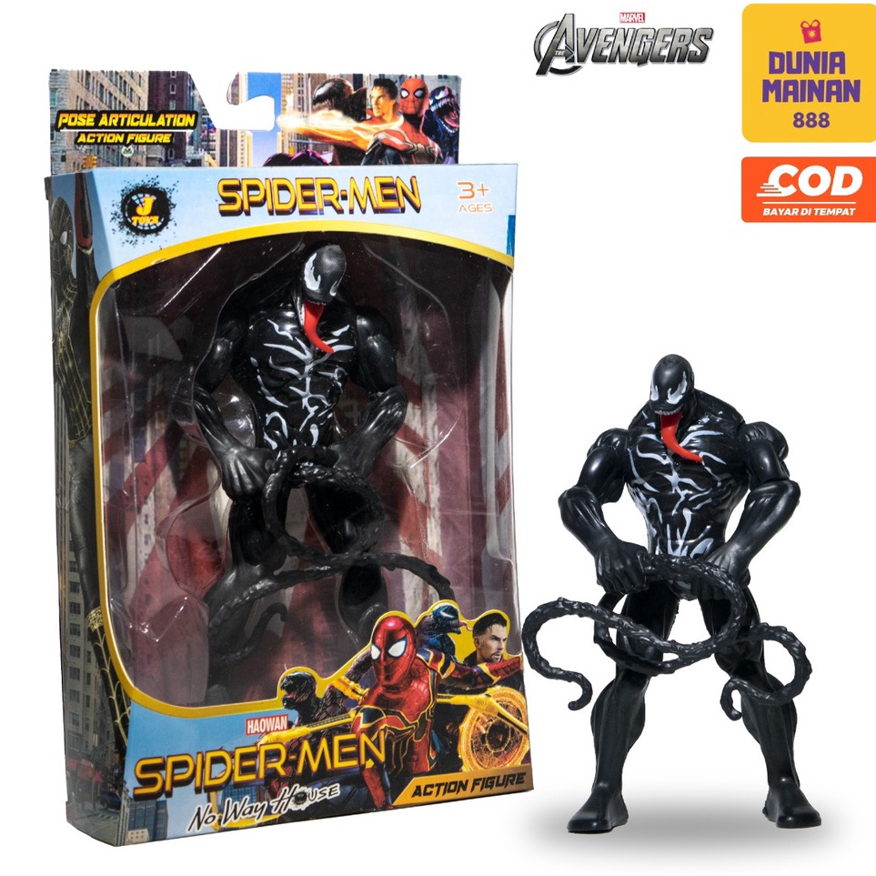 Jual Best ACTION FIGURE VENOM THE VENOM NO WAY HOUSE BLACK p Produk ...