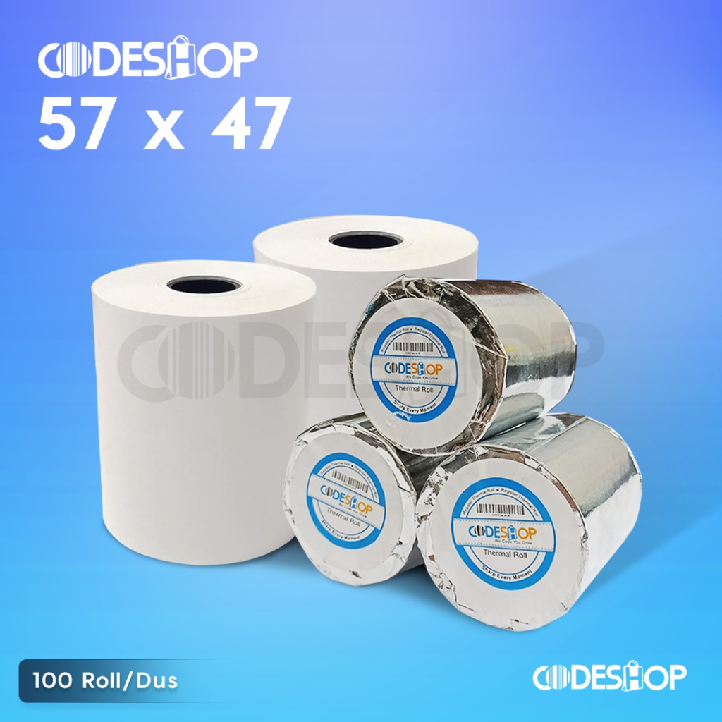 Jual Kertas Thermal 58 X 50 mm - Roll Kertas Kasir Thermal Kertas Kasir ...