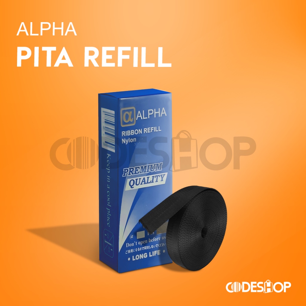 Jual Alpha Refill Pita Mini Printer 5 Meter Original | Shopee Indonesia