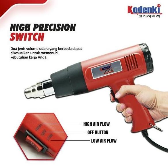 Jual Mesin Alat Blower Pemanas Heat Gun Hot Gun Air Pemanas Shrink Plastik | Shopee Indonesia