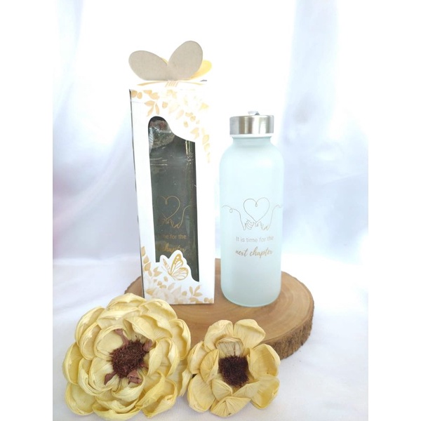 Jual paket bundling botol FREE BOX / botol + box / souvenir botol kaca ...