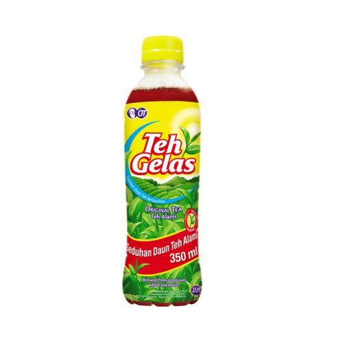 Jual (KHUSUS GOJEK & GRAB) Teh Gelas Kemasan Botol 350ml 1 Pack isi 12 ...