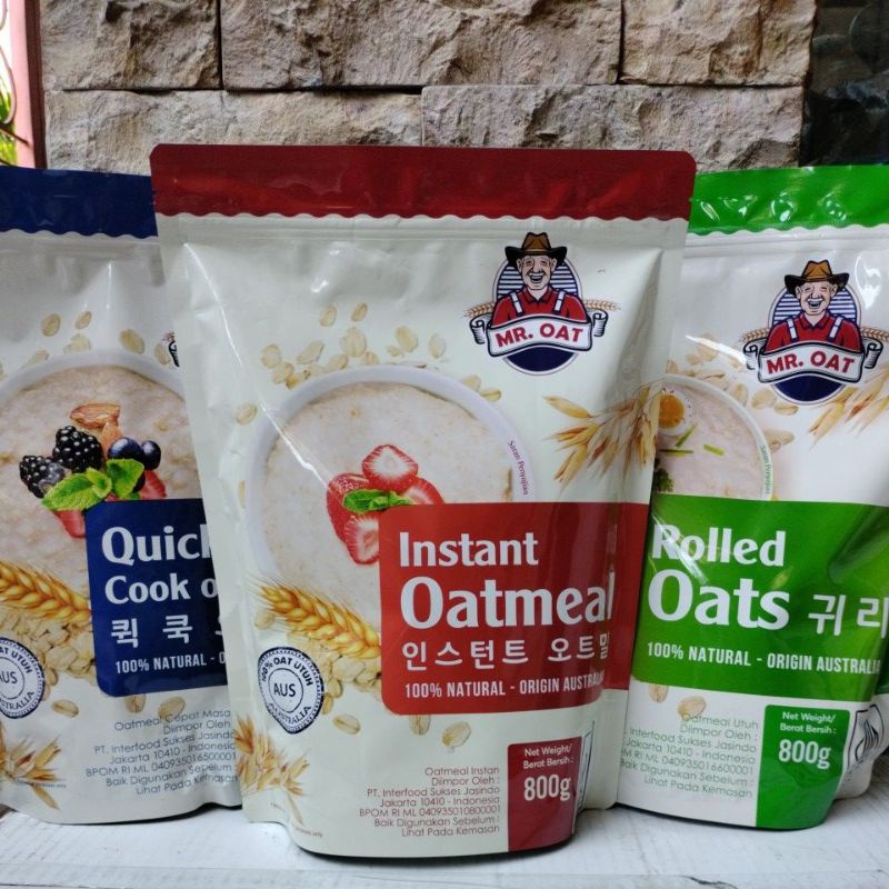 Jual MR OAT 100 % natural - origin Austrlia 800 gram ( HALAL) | Shopee ...