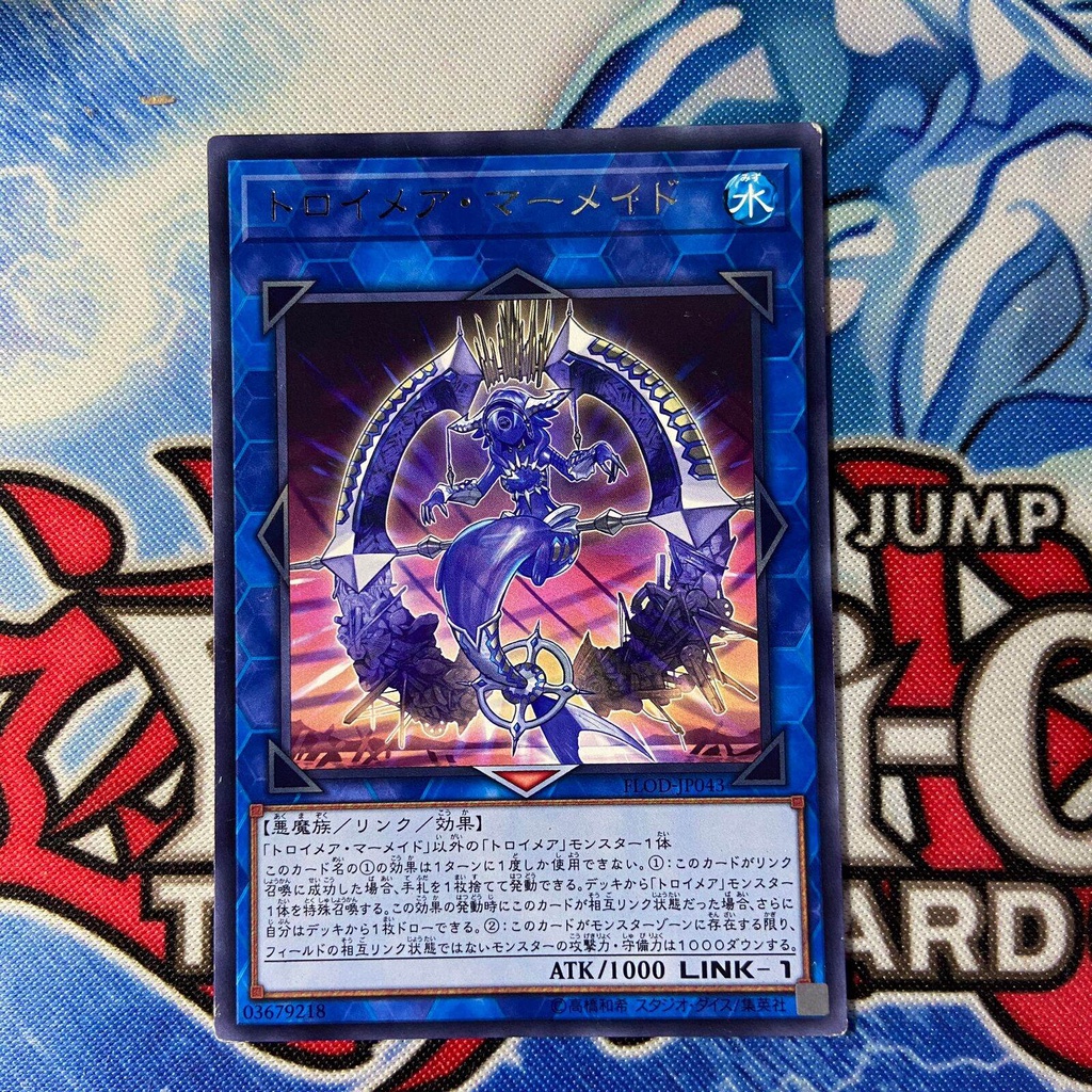 Jual yugioh OCG Knightmare Mermaid FLOD-JP043 rare original | Shopee Indonesia
