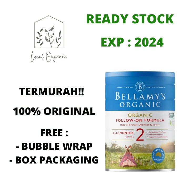 Jual Product- Bellamy'S Bellamys Organic Step 2 Follow-On Formula ( 6 ...
