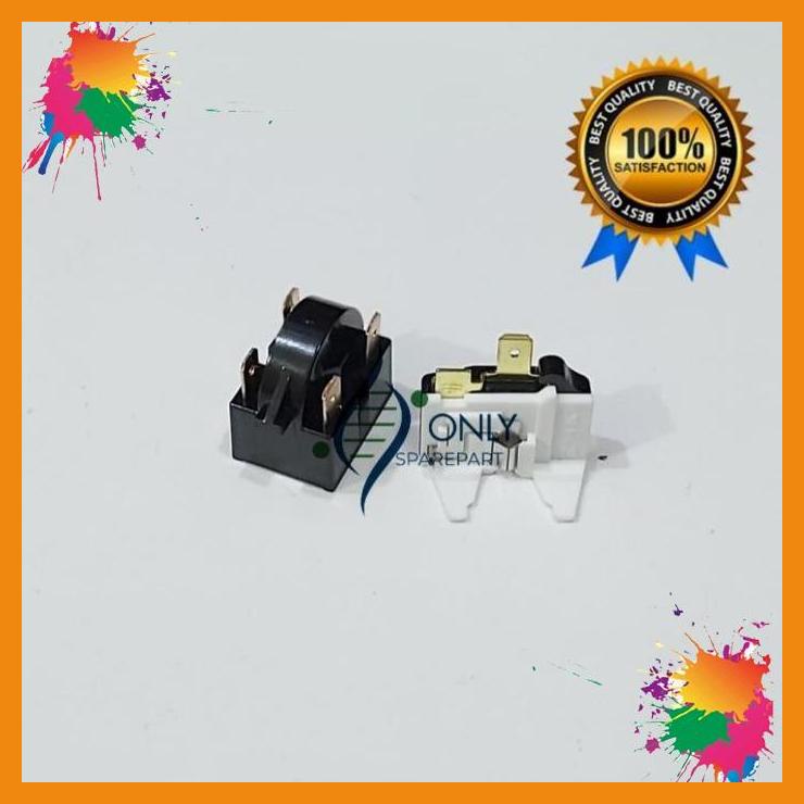 Jual relay ptc 4 pin + overload kulkas 2 pintu multi [ons] | Shopee ...