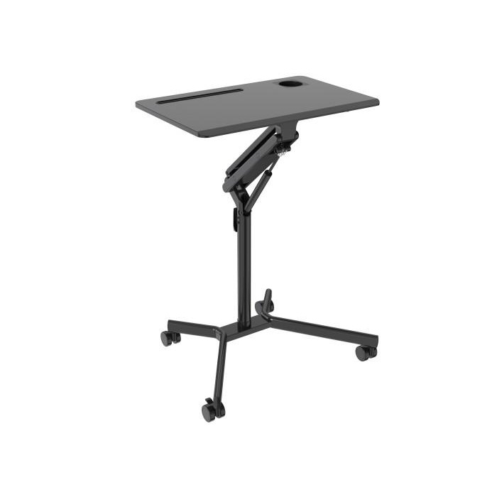 Jual SITSTAND STANDING DESK ROLLING MEJA LAPTOP RODA PEGAS CONVERTER ...