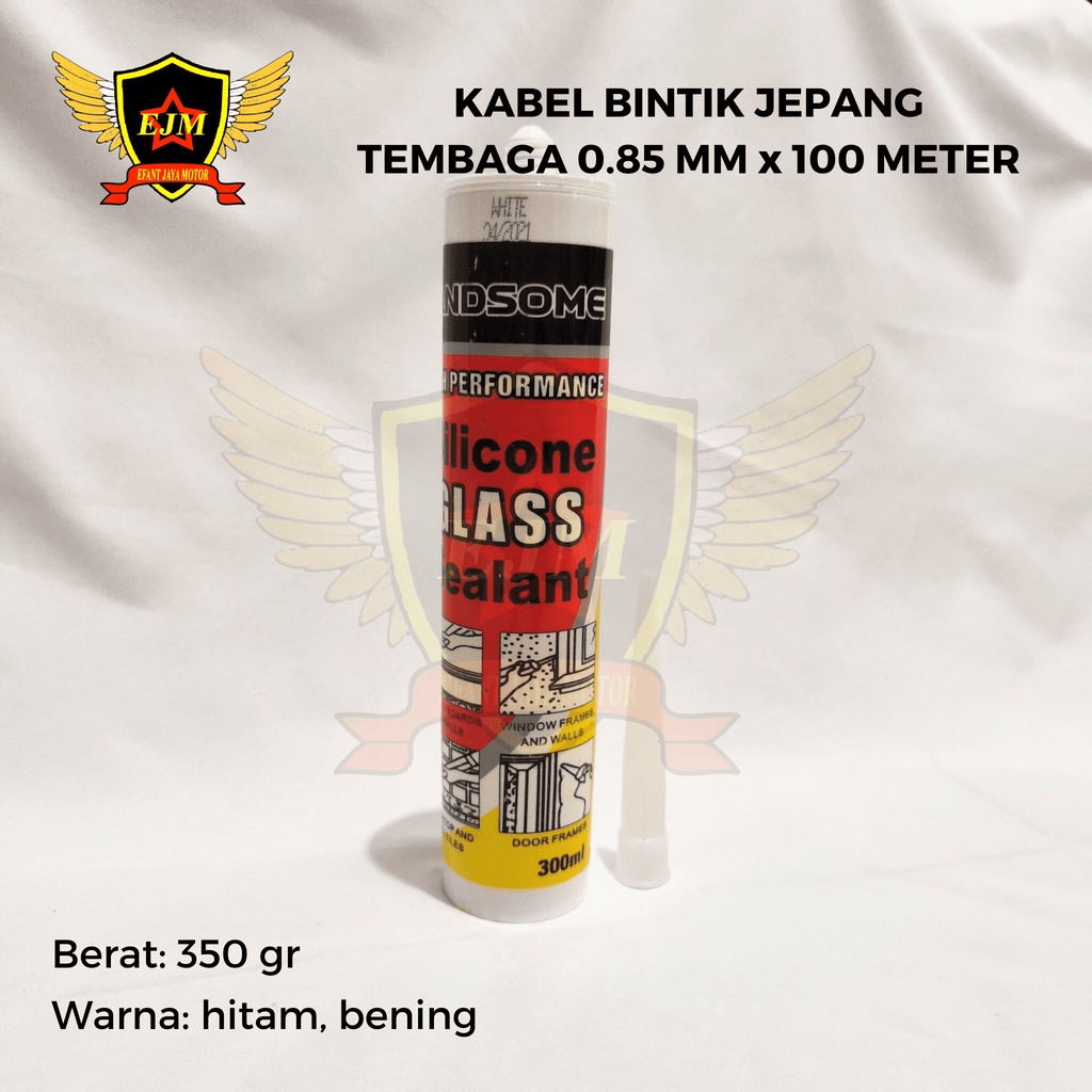 Jual Lem Silicone Tabung Glass Acetic Sealant | Shopee Indonesia