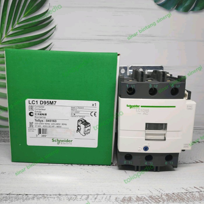 Jual Schneider Electric/Telemecanique Kontaktor Contaktor LC1D95 ...