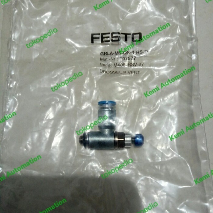 Jual Speed Control Festo Grla-M5-Qs-4-Rs-D | Shopee Indonesia