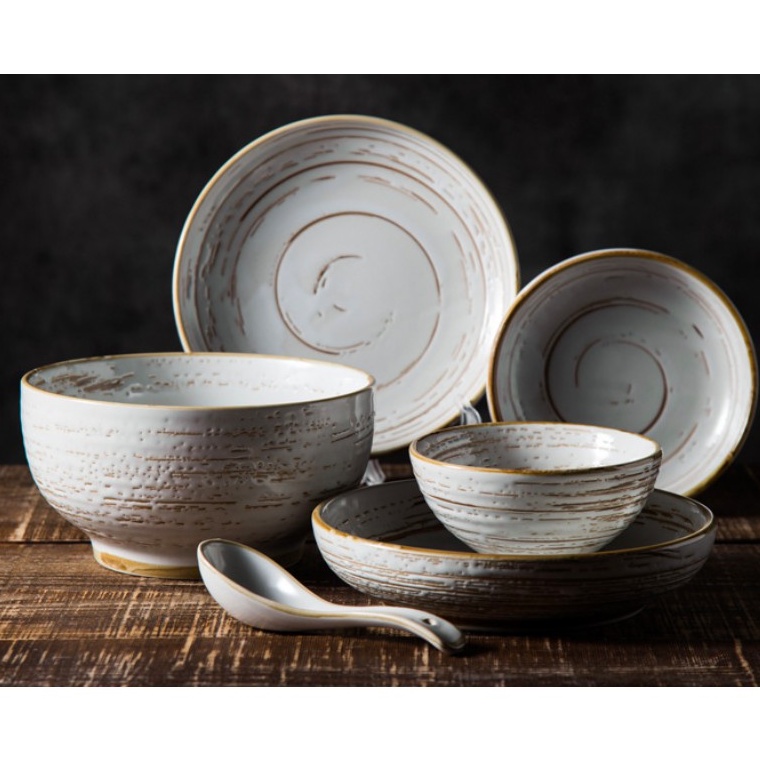 Jual Osaka Series - Piring Piring Gaya Jepang Bahan Ceramic Piring ...