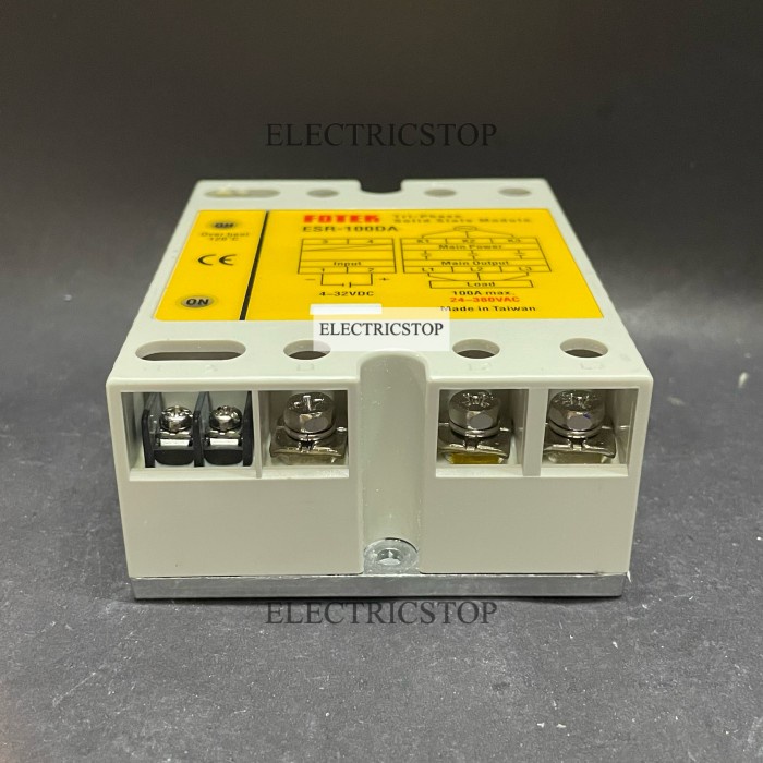 Jual NEW SERIES FOTEK ESR-100DA THREE PHASE SSR HIGH POWER ESR100DA ESR 100 DA ORIGINAL TERBARU ...
