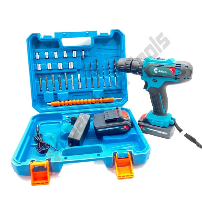 Jual MAILTANK SH190 Cordless Drill Set 32V Mesin Bor Baterai Tembok ...