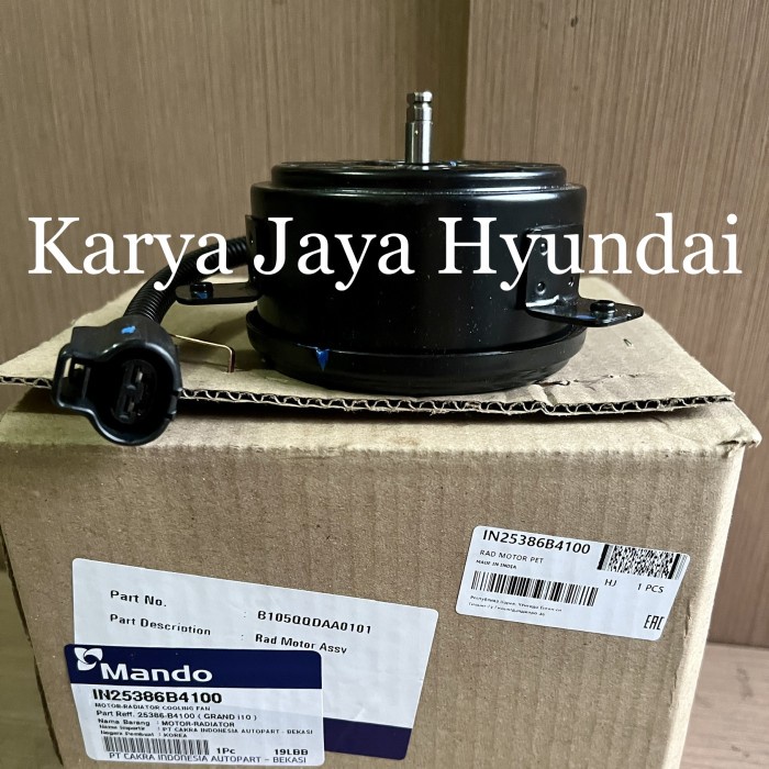 Jual Motor Fan Radiator Hyundai Grand I10 Kode My 066 | Shopee Indonesia