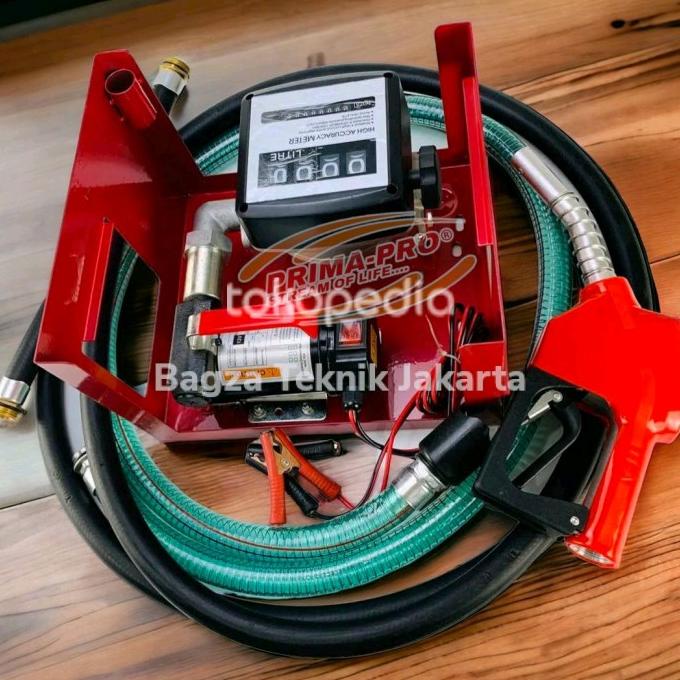 Jual Pompa Transfer Bbm Flowmeter Pompa Minyak Solar Oli Dan Bensin ...