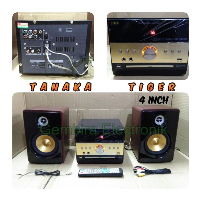 Jual Paket Karaoke Speaker Aktif Tanaka Tiger Dvd Player Bluetooth ...