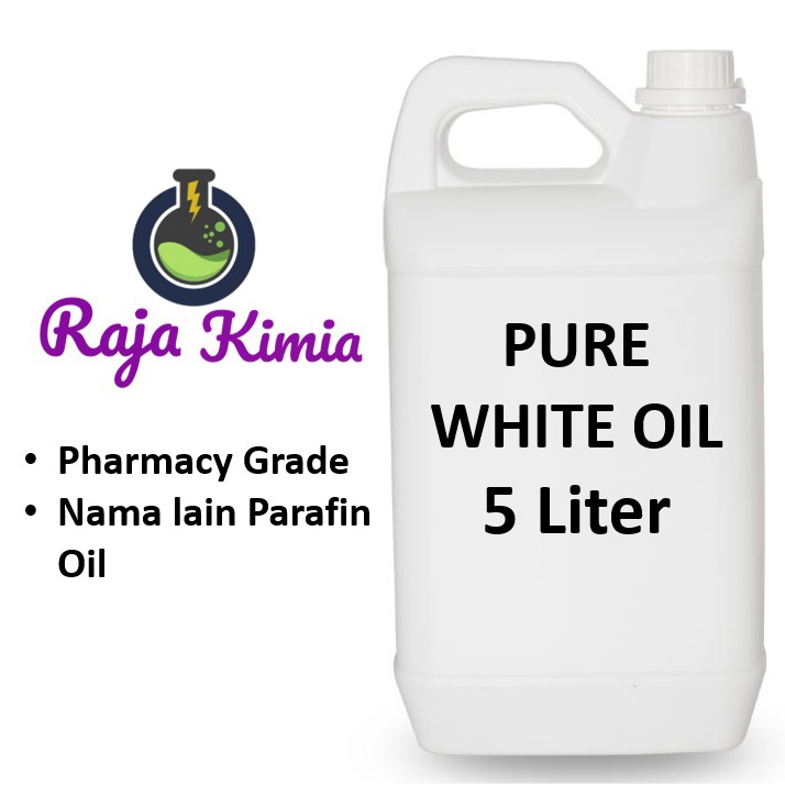 Jual Jual Pure White Oil / Mineral Oil / Parafin Oil - 5 Liter | Shopee ...