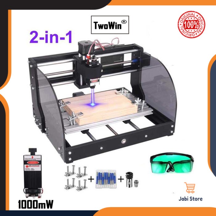 Jual Mesin Cnc Pro Max Router 3018 Laser Engraver Ukir Grafir Kayu ...