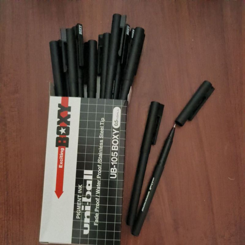 Jual Balpoint Boxy Uniball (per pcs) | Shopee Indonesia